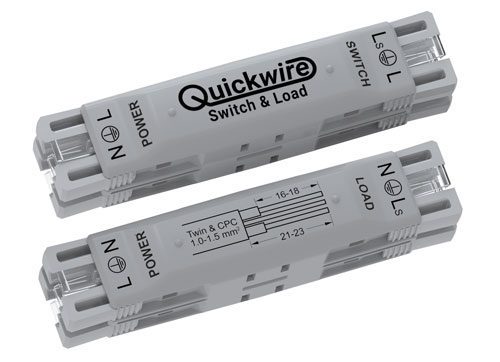 Switch & Load Junction Box - Quickwire