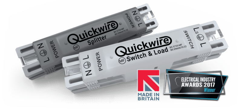 Quickwire - The revolutionary prewired, maintenance free junction box